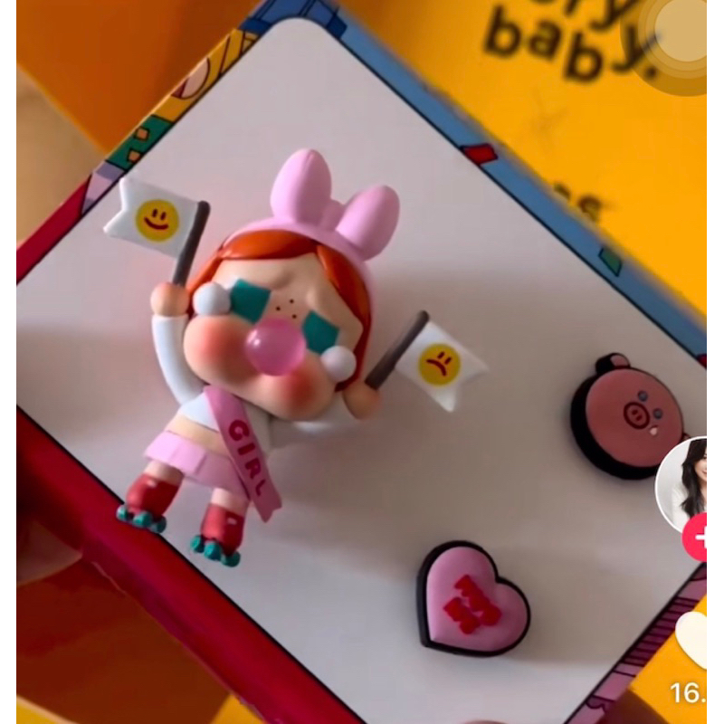 Crocs X Crybaby Jibbitz POPMART [ของแท้] ตุ๊กตาฟิกเกอร์น่ารัก ติด ...