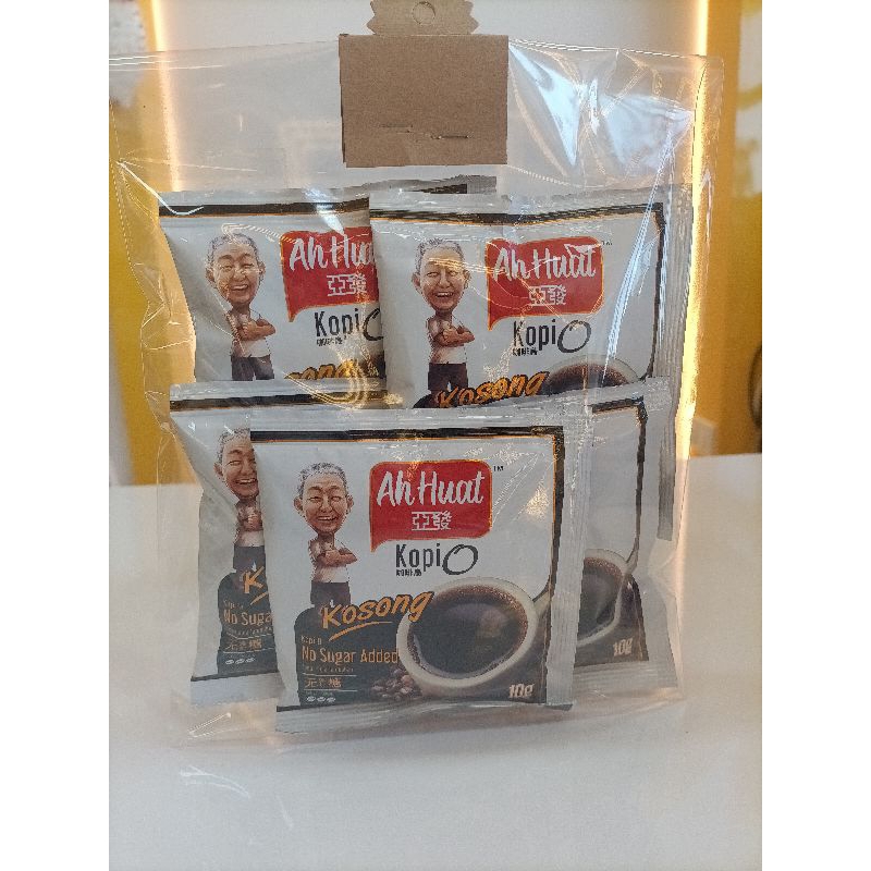 Ah Huat kopi 0 No Sugar Added (Kosong)☕ กาแฟดำ สูตรโบราณ หอม ไม่ต้อง ...