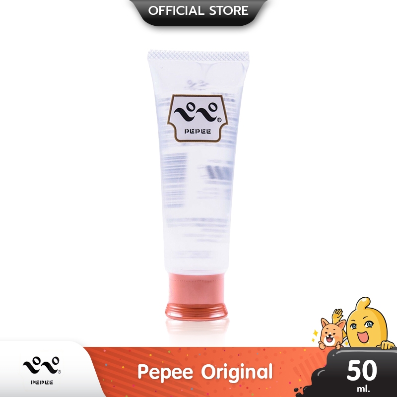Pepee Original เจลหล่อลื่นญี่ปุ่น สูตรน้ำ ลื่นแบบธรรมชาติ ออริจินอล บรรจุ 1 ชิ้น (ขนาด 50 ml ...