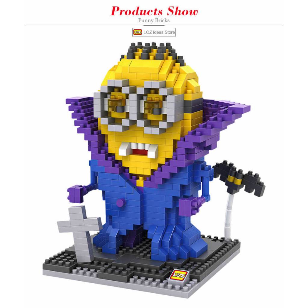 ของเล่น ตัวต่อ เลโก้ ชุดตัวการ์ตูน มินเนี่ยน จำนวน 620 ชิ้น_9616 ...