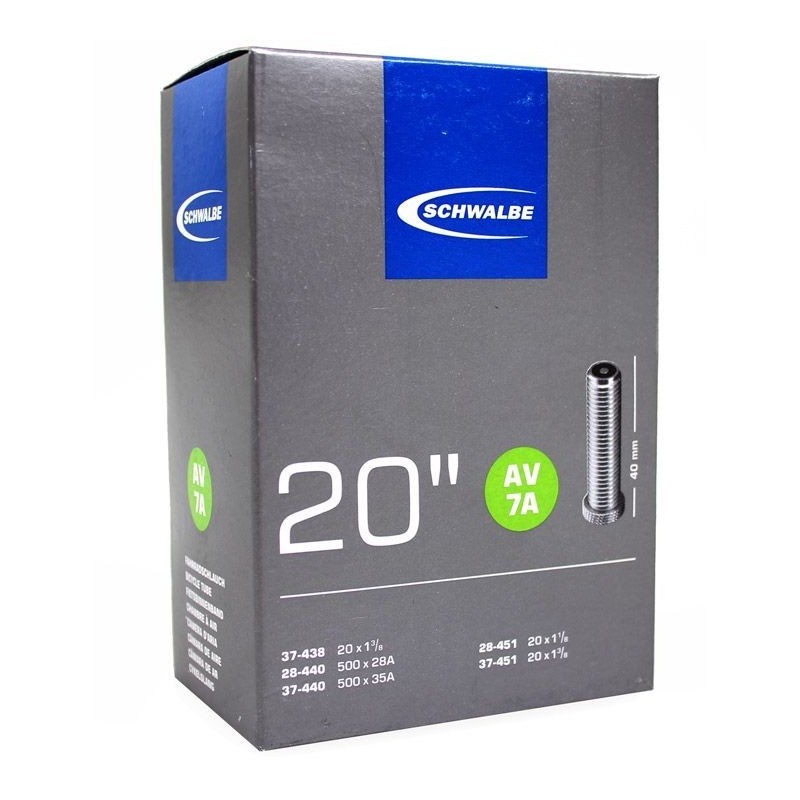 ยางใน จักรยาน ชาวาเบ้ schwalbe AV7 SV7 SV7A AV7A ขนาด 20 นิ้ว | Shopee Thailand