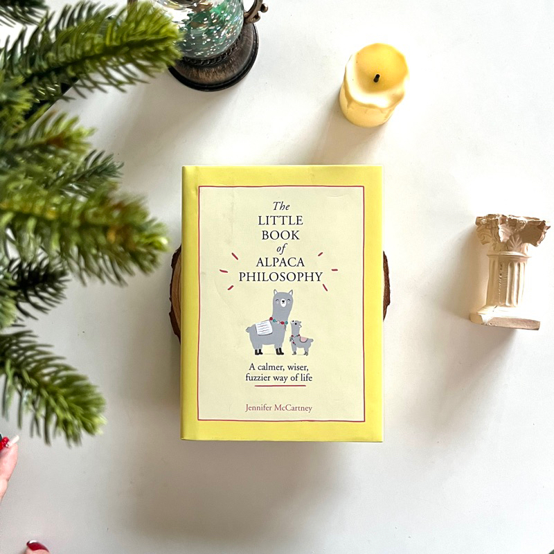 The little book of alpaca philosophy หนังสือปรัชญาน่ารัก | Shopee Thailand