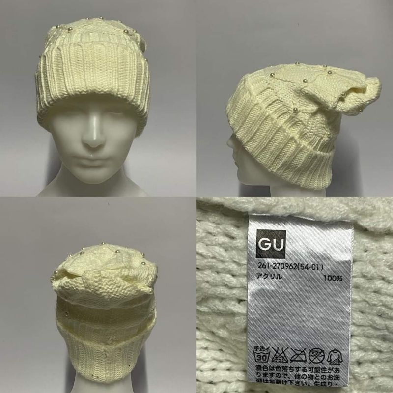 Gu beanie hat รวมหมวกไหมพรม หมวกไหมพรม 8ใบ | Shopee Thailand