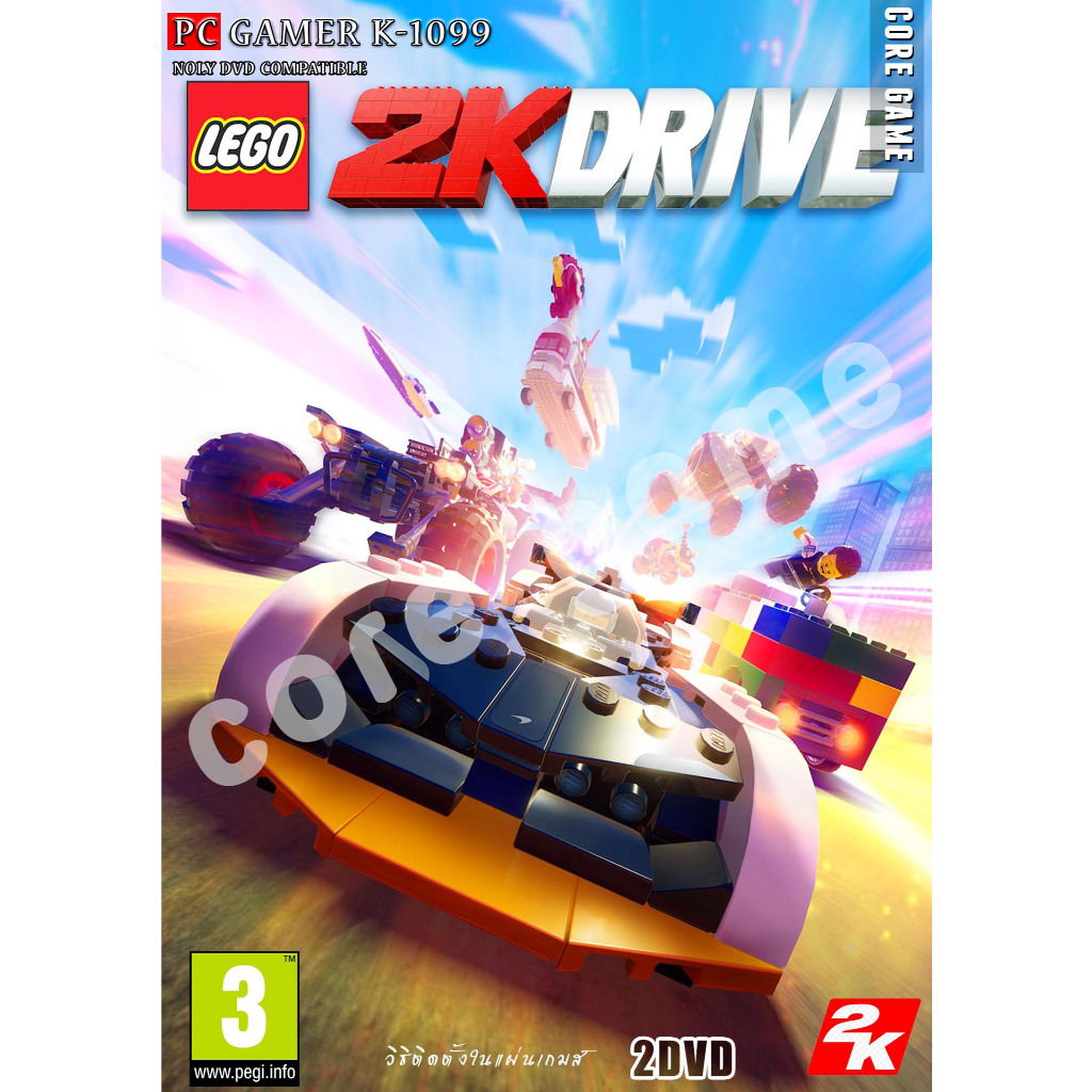 LEGO 2K Drive + DLC แผ่นและแฟลชไดร์ฟ เกมส์ คอมพิวเตอร์ Pc และ โน๊ตบุ๊ค | Shopee Thailand