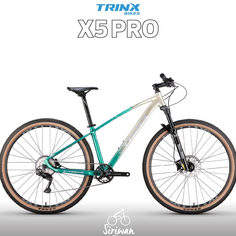 ใหม่ TRINX X5Pro เสือภูเขาเฟรมอลูมิเนียม ล้อ 29 นิ้ว Shimano Deore 1x10 speed | Shopee Thailand