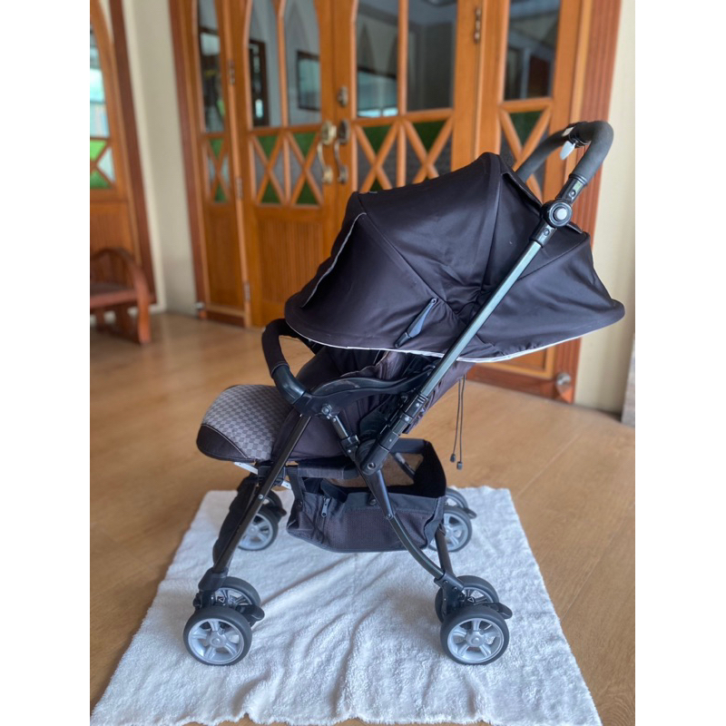 (มือ2) รถเข็น Combi รุ่น Miracle Turn auto 4 cas | Shopee Thailand