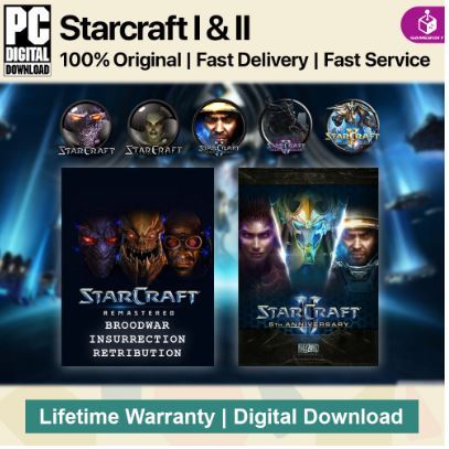 [PC] Starcraft I / II / Remastered | Full Collection [DIGITAL DOWNLOAD ...