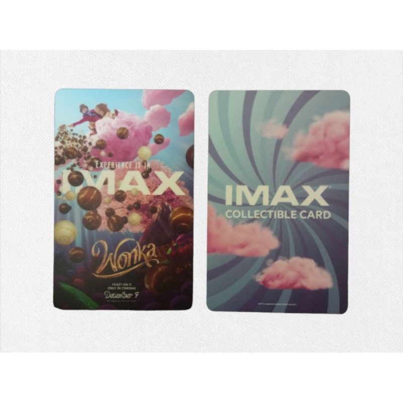 บัตรสะสม บัตรแข็ง IMAX Collectible Card Wonka วองก้า ลิขสิทธิ์แท้จาก ...