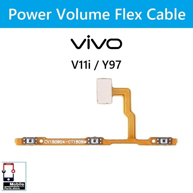 แพรสวิตช์ Vivo V11i / Y97 แพรpower แพรปิดเปิด Power&Volume Button Flex ...