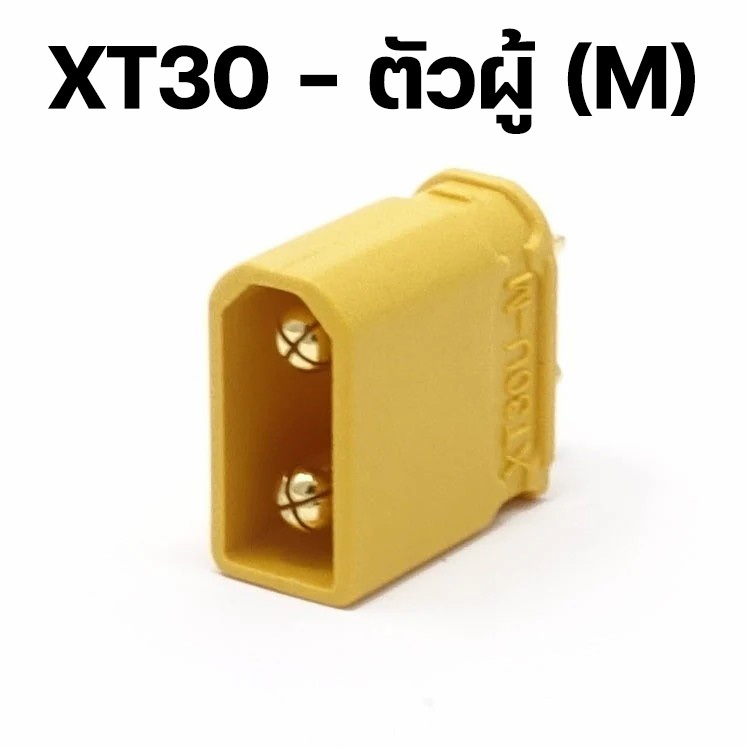 Amass ขั้วต่อแบตเตอรี่ XT30 XT60 XT90 ชุบทอง ผู้-เมีย มีฝาปิด, ปลั๊ก Connectors (XT) | Shopee ...