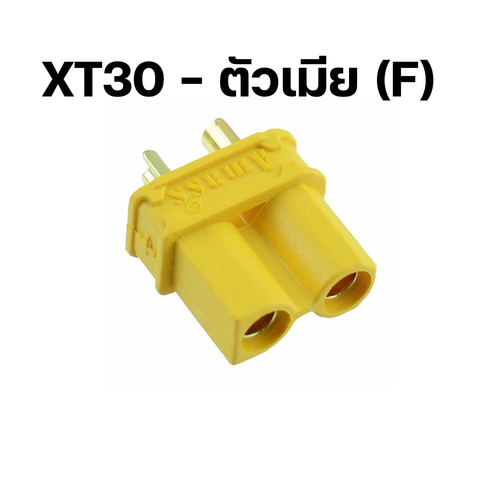 Amass ขั้วต่อแบตเตอรี่ XT30 XT60 XT90 ชุบทอง ผู้-เมีย มีฝาปิด, ปลั๊ก Connectors (XT) | Shopee ...