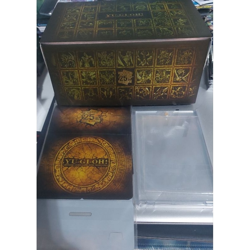 YuGiOh: อุปกรณ์ในการเก็บการ์ด จากชุด Quarter Century Duelist Box (QCDB) การ์ดยูกิภาษาญี่ปุ่น ของ ...
