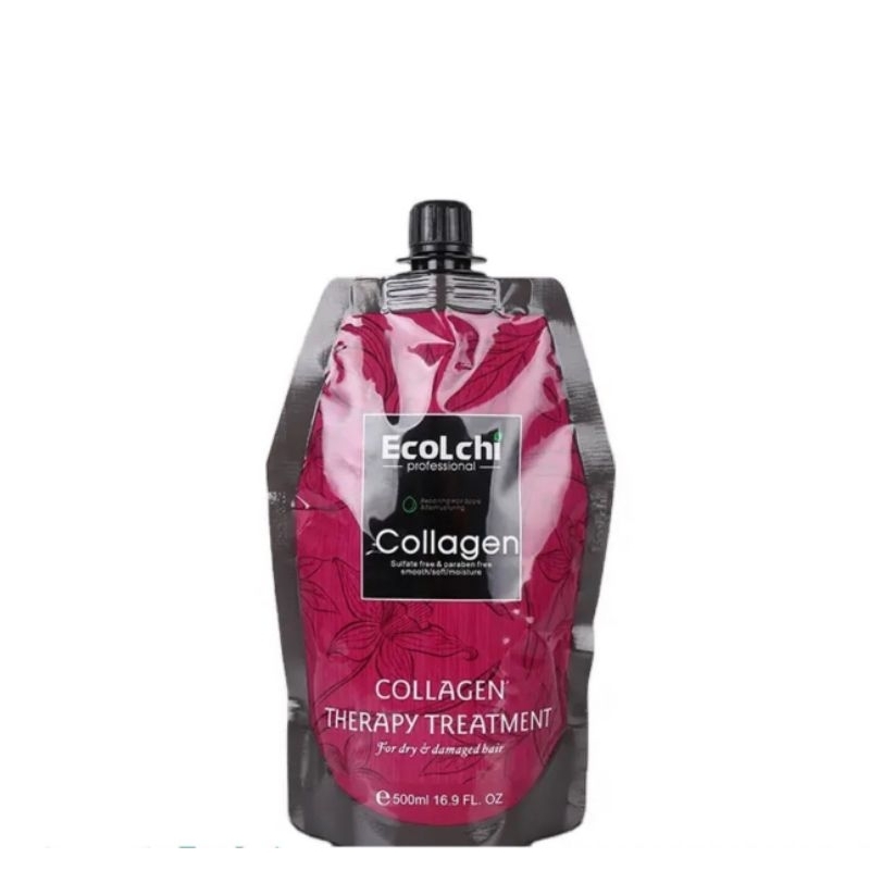 Ecolchi Collagen Hair Mask คอลลาเจน แฮร์ มาส์ก | Shopee Thailand