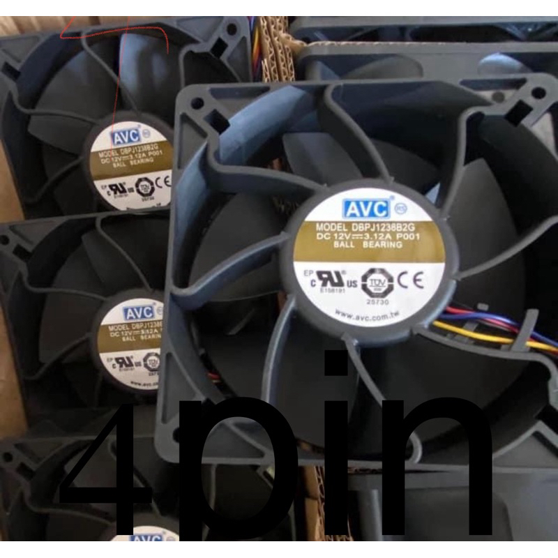 [พร้อมส่ง] (ถุกที่สุด) พัดลม Delta QFR1212GHE 6000 RPM FAN ASIC S9/L3+/S19/Rig GPUและรุ่นอื่นๆ ...