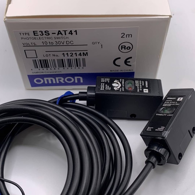 E3S-AT41 10 to 30VDC 2m เซ็นเซอร์ พร้อมส่งในไทย ส่งทุกวัน | Shopee Thailand