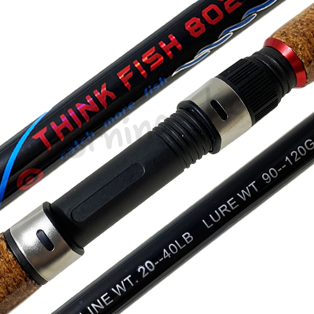 คันหน้าดิน กราไฟท์ Ashino IM6 Think-Fish Line wt. 20-40 lb. Lure wt. 90 ...