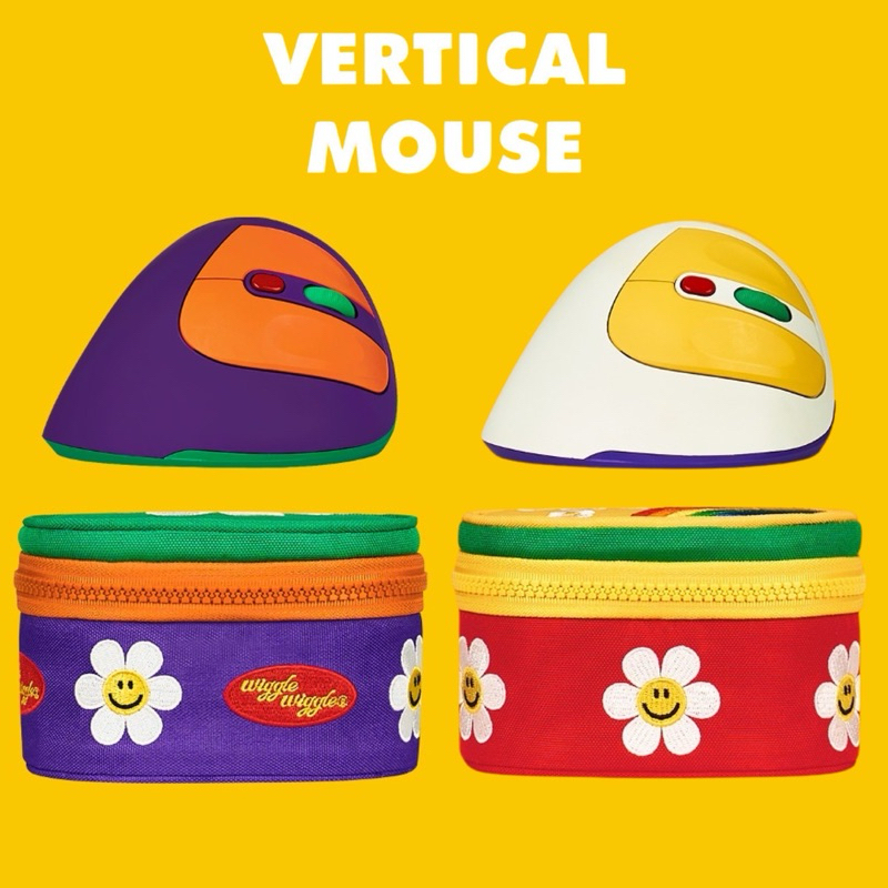 WiggleWiggle X ABKO Vertical Mouse / เมาส์ทรงตั้งใช้งานไร้สาย | Shopee ...