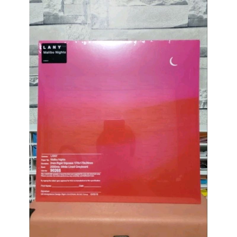 แผ่นเสียง LANY - MALIBU NIGHTS (CLEAR VINYL) (Vinyl LP) | Shopee Thailand