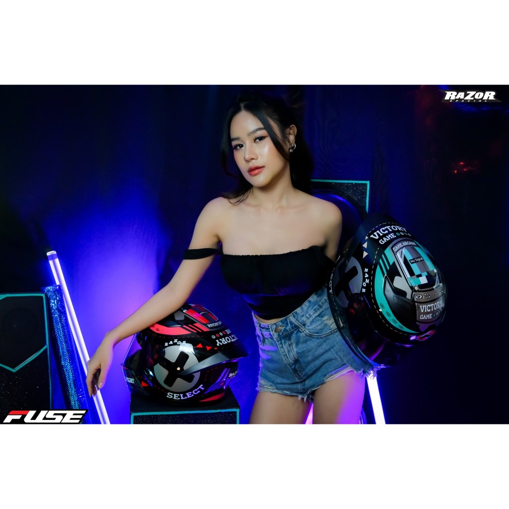 FUSE Helmet รุ่น RAZOR SP Victory | Shopee Thailand