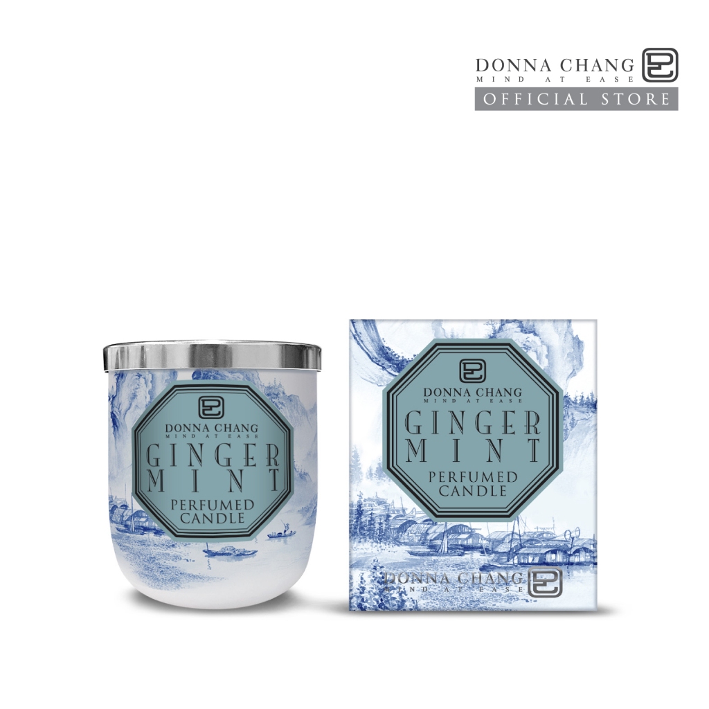 DONNA CHANG Ginger Mint Perfumed Candle ดอนน่า แชง เทียนหอมกระจายกลิ่น ...