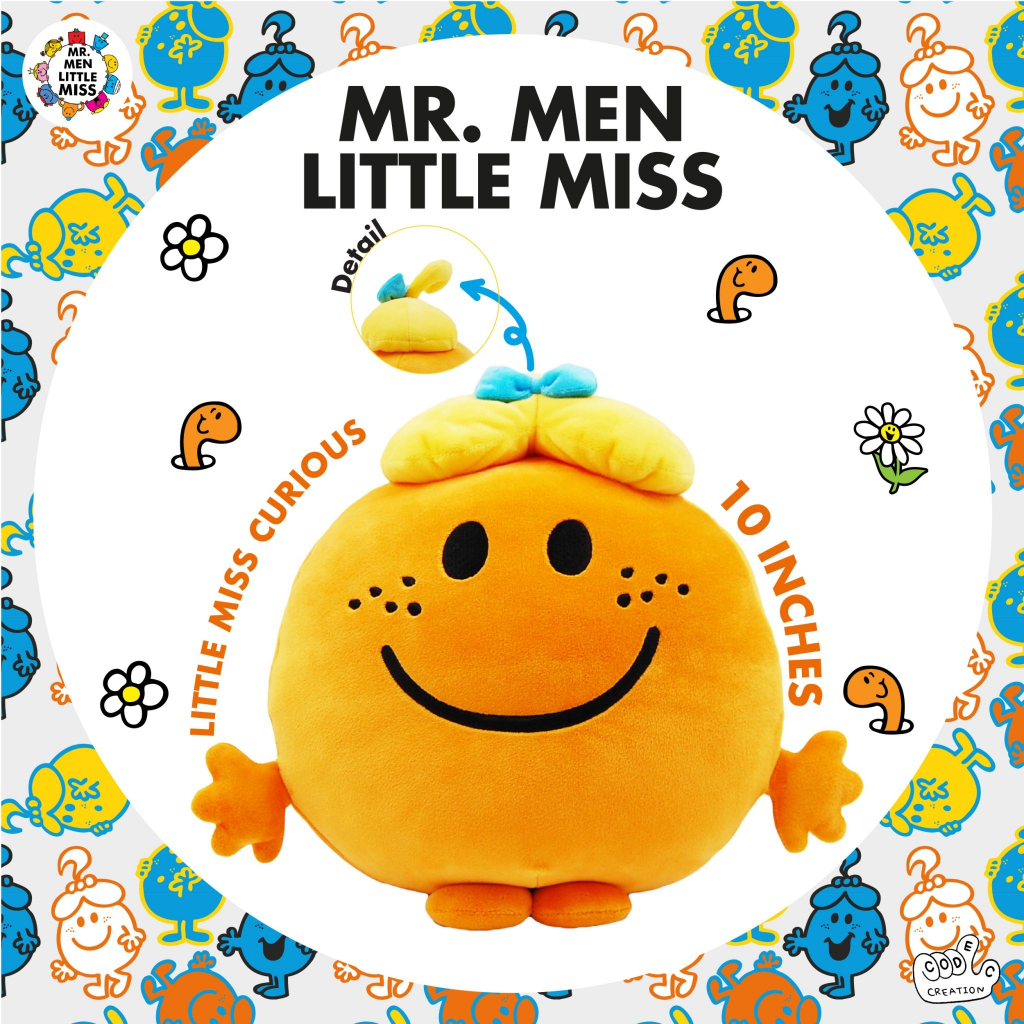 ตุ๊กตา Little Miss CURIOUS ขนาด 10 นิ้ว (Mr.men and Little miss ...