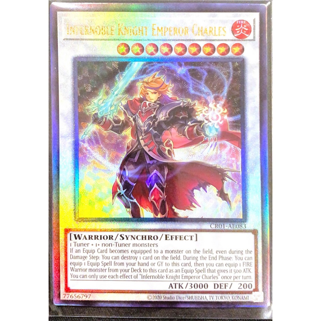 [YGO] Single Card - CR01 - การ์ดยูกิ แยกใบ ระดับ Ultra Rare / Ultimate ...