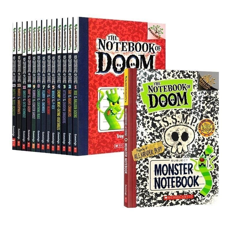 The Notebook of DOOM,1-14 books Set by Troy Cummings AGES 6-8 | Shopee ...