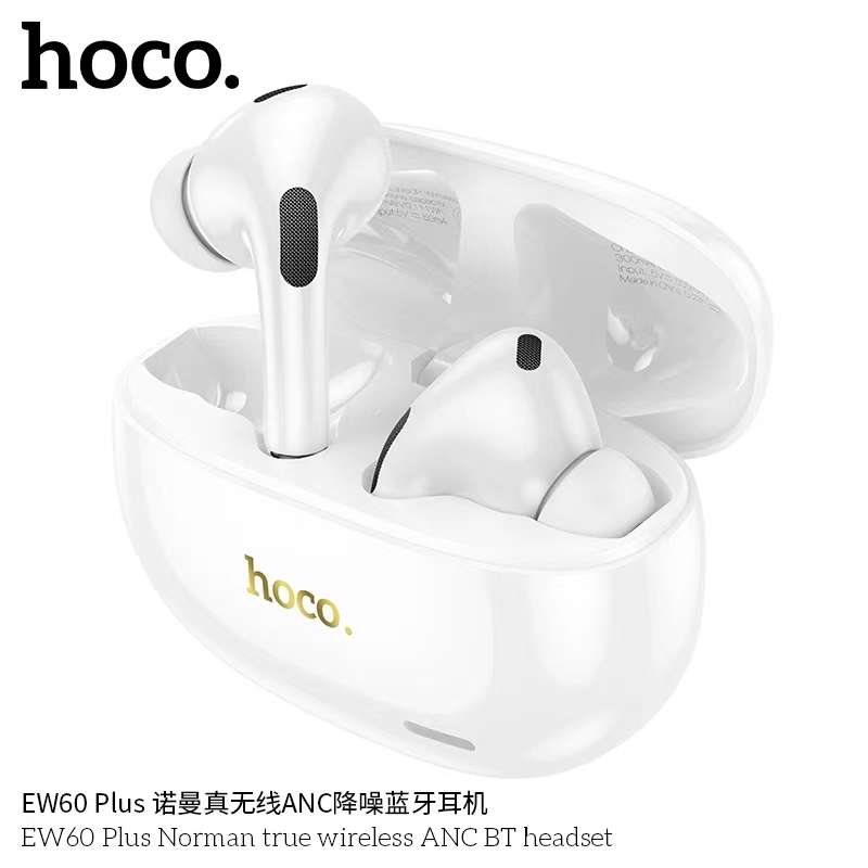 HOCO รุ่น EW58 หูฟังบลูทูธไร้สาย Bluetooth V5.3 ใช้ได้ 4h เสียงคุณภาพดี หูฟังไร้สาย พร้อมกล่อง ...