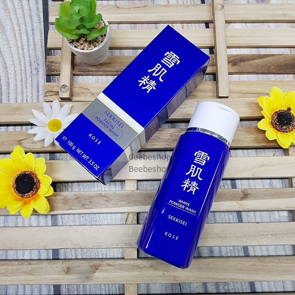 Kose Sekkisei Facial Powder Wash 100g ผลิต 11/2023 ผงแป้งทำความสะอาดผิว ...