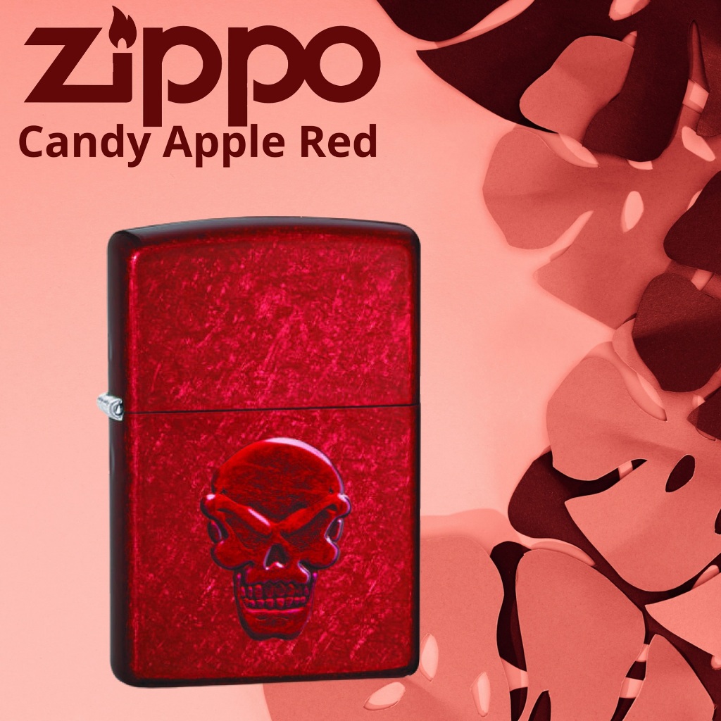 Zippo Candy Apple Red Doom, 100% ZIPPO Original from USA, new and ...