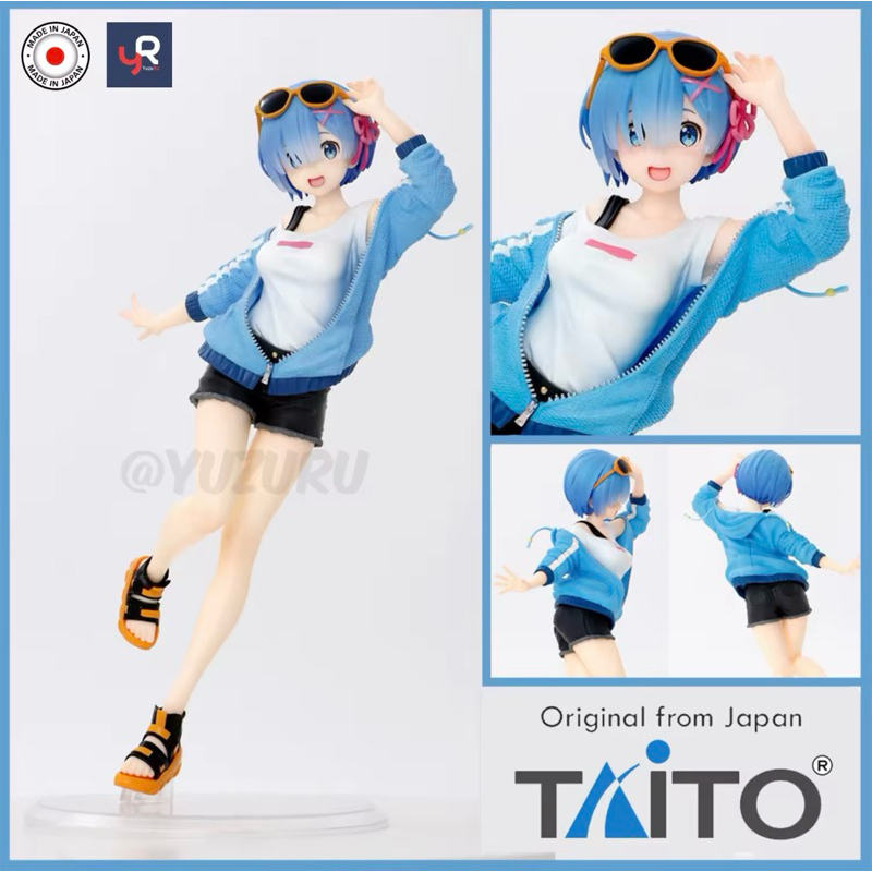 Taito Re:Zero Rem Sporty Summer Ver. figure | Shopee Thailand