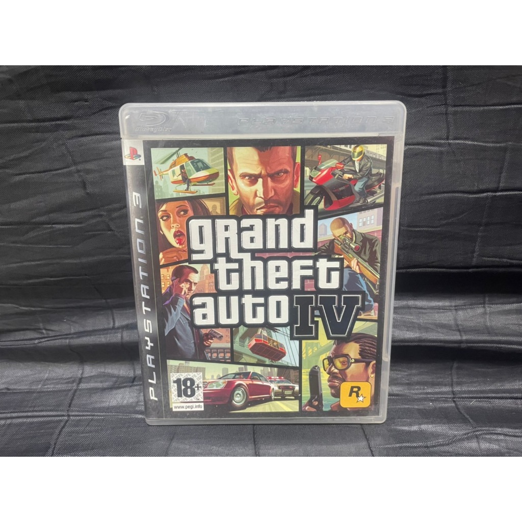 แผ่นเกมส์ PS3 Game : Grand Theft Auto IV / GTA4 : PS3 Zone 2 | Shopee ...