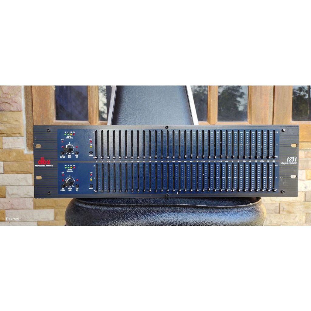 อีคลอไลเซอร์ Dual Channel 31 Band eq dbx 1231xl ของแท้มือสอง สภาพดี ...