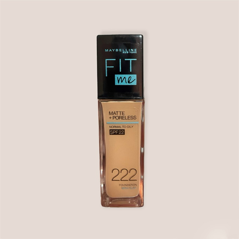 รองพื้น #222 MAYBELLINE FIT ME MATTE PORELESS | Shopee Thailand