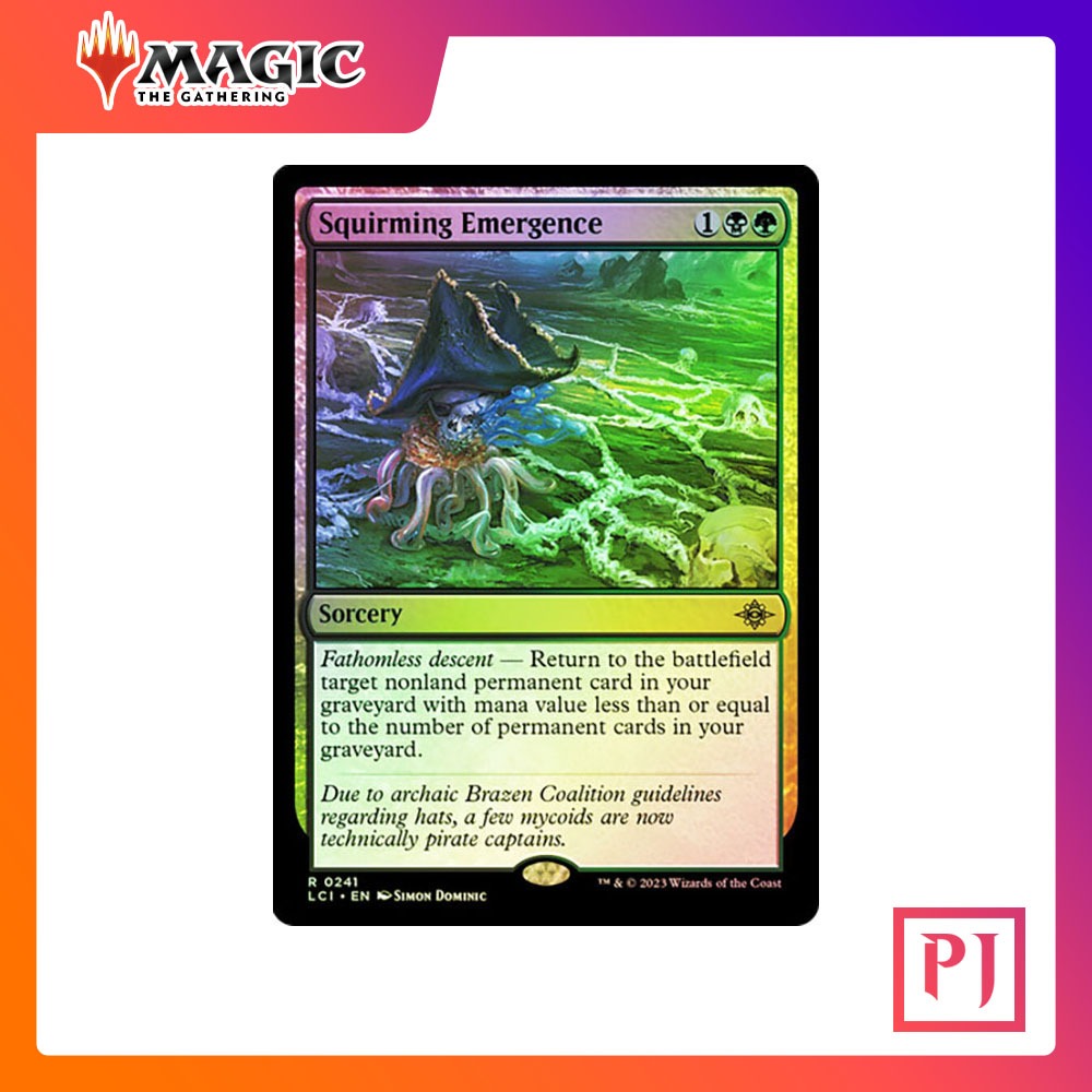 [MTG] Squirming Emergence [LC1] [MULTI] [RARE] [FOIL] [ENG] (การ์ดเมจิค / Magic the Gathering ...