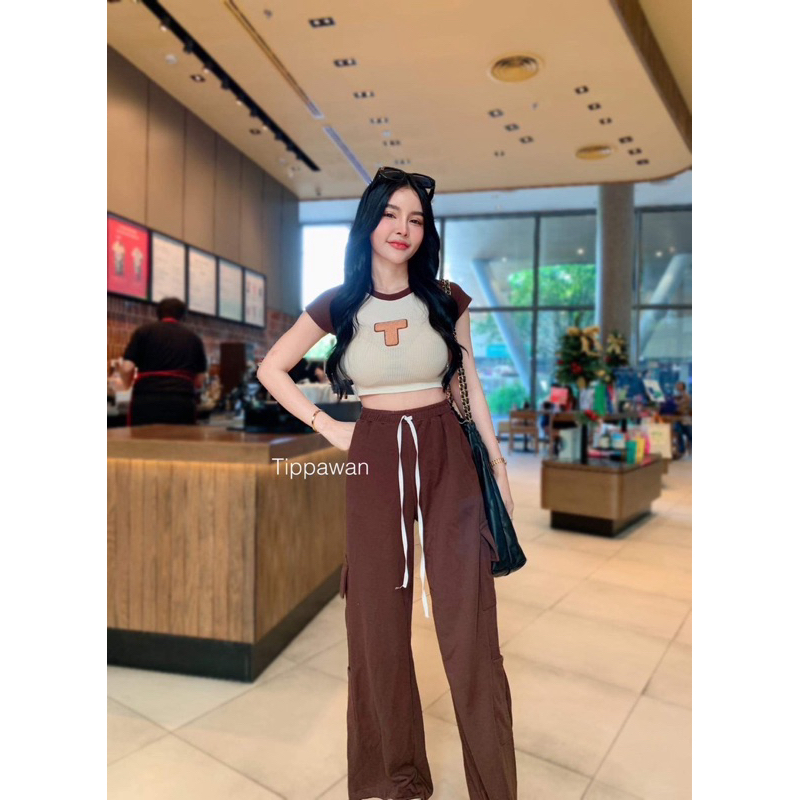 ป้ายTippawan ชุดนี้ต้องจัดค้า ก้ามครอปติดอะไหล่ T เแต่งแบบทูโทน มาพร้อม วอมคาร์โก้ทรงปังๆ แต่ง ...