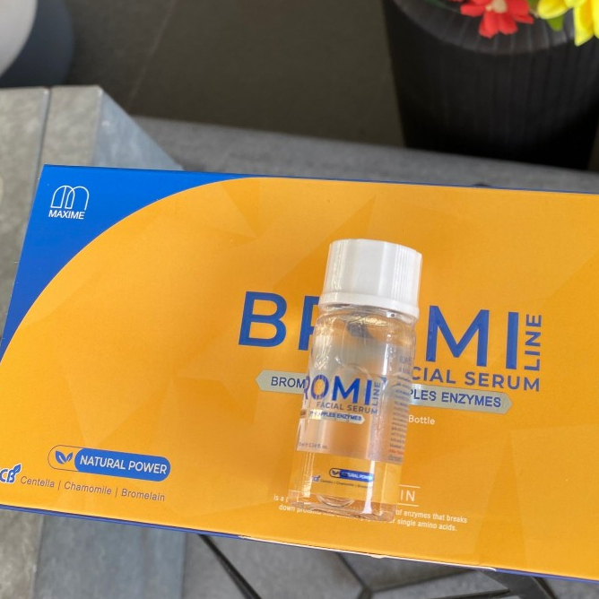 (ราคาต่อ 1 ขวด) แมคซิมี่ MAXIME โบรมิ่ ไลน เฟเชียล เซรั่ม BROMI LINE ...