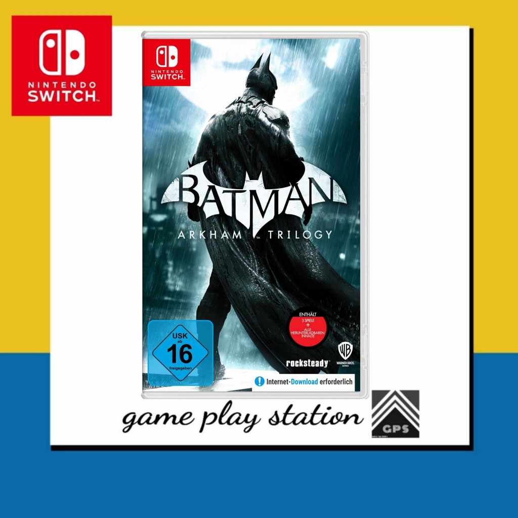 nintendo switch batman arkham trilogy ( english ) | Shopee Thailand
