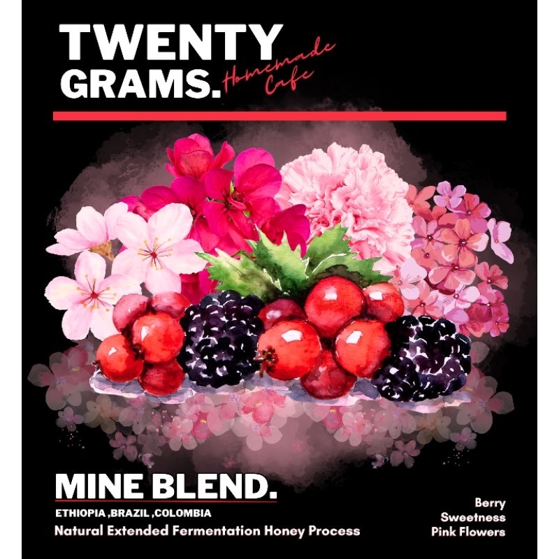 เมล็ดกาแฟ MINE BLEND by TWENTY GRAMS. (100 g.) | Shopee Thailand