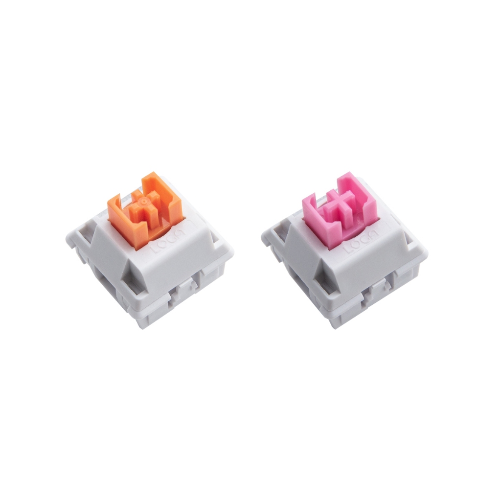 สวิตช์ LOGA Mechanical Keyboard Switches นมเย็น/ชาไทย 1 กล่องมี 35 ตัว ...
