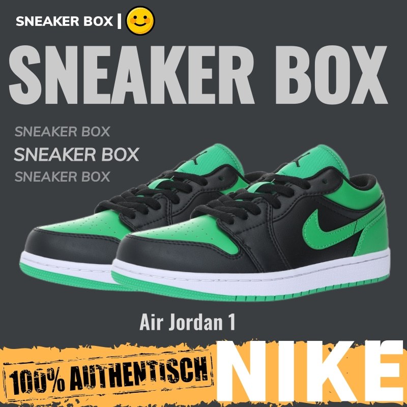 (ส่งฟรี) Nike Air Jordan 1 Low"Lucky Green" รองเท้าผ้าใบ รองเท้า nike ...