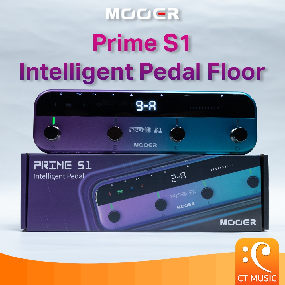 Mooer Prime S1 Intelligent Pedal Floor | Shopee Thailand