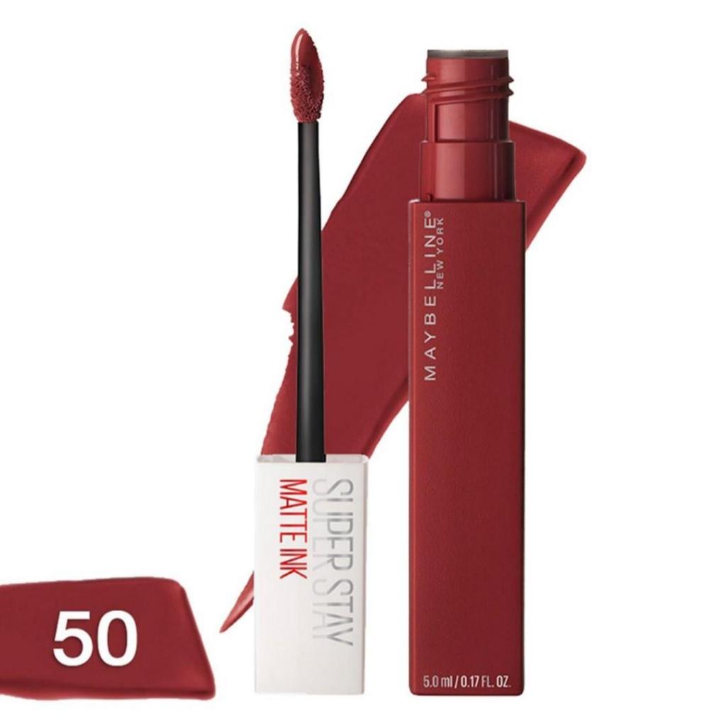 Maybelline Super Stay Matte Ink Liquid Lipstick #50 VOYAGER | Shopee Thailand