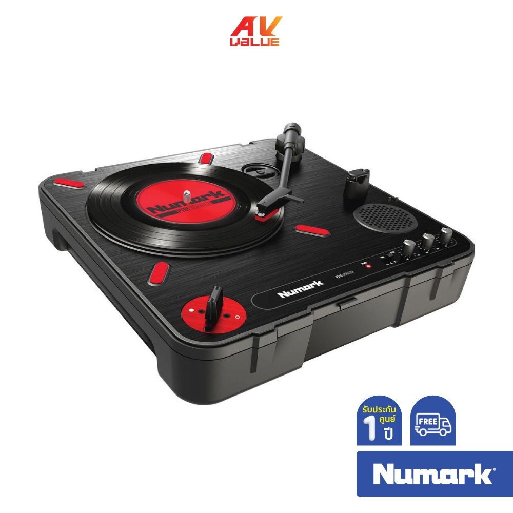 Numark PT01 Scratch Portable Turntable with DJ Scratch Switch | Shopee ...