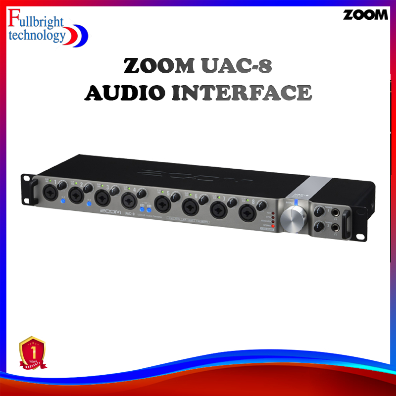 ZOOM UAC-8 USB 3.0 Audio Interface (ประกันจากศูนย์ 1 ปี) | Shopee Thailand