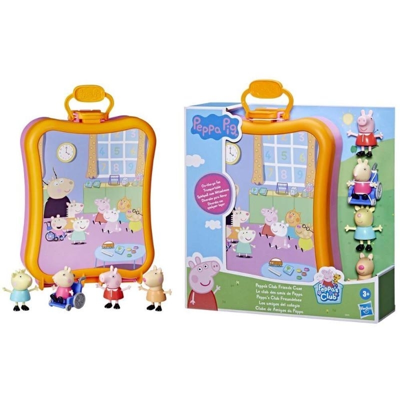 Peppa Pig Peppa's Club Friends Case Peppa Pig, Lottie Llama, Gabriella ...
