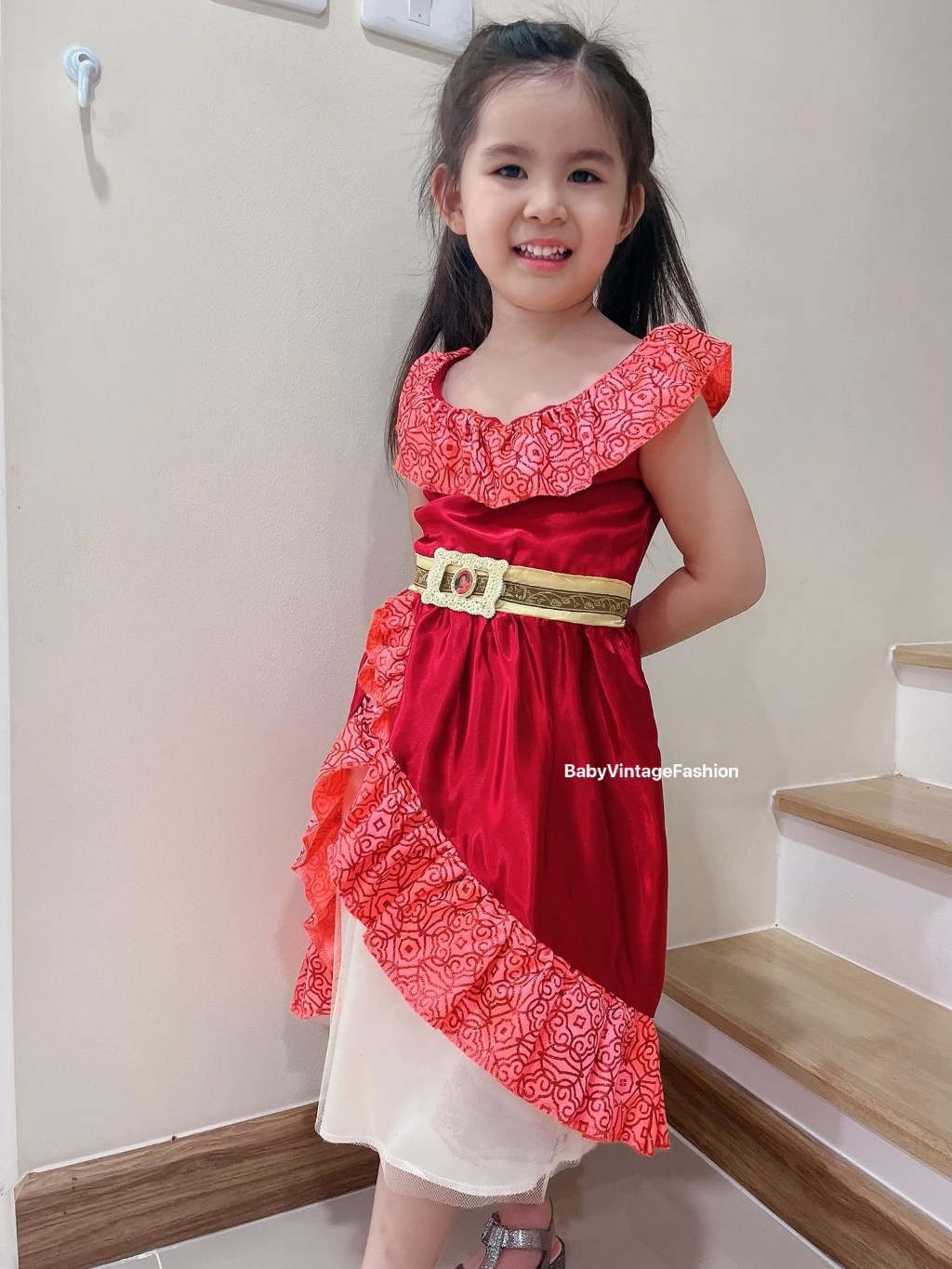 ชุดเจ้าหญิงเอลิน่าเด็กมือสอง*งาน UK/Size 4-6y/รอบอก 28 นิ้ว** งานแฟนซีเจ้าหญิง สวยสภาพดี ...