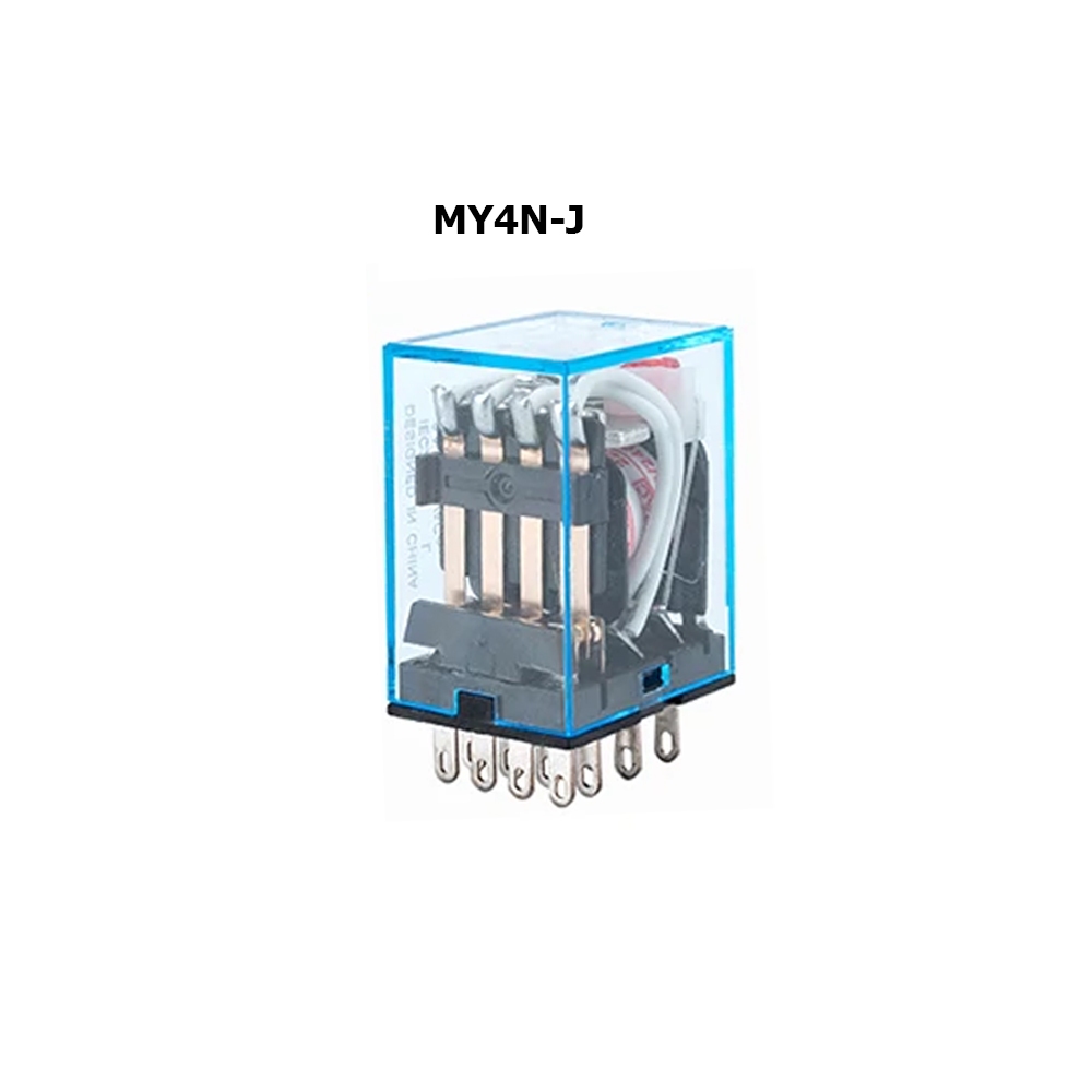 รีเลย์ ซ๊อคเก็ต Relay MY2 MY2N MY2N-J MY4N MY4N-J MY2N SOCKET PYF08A ...