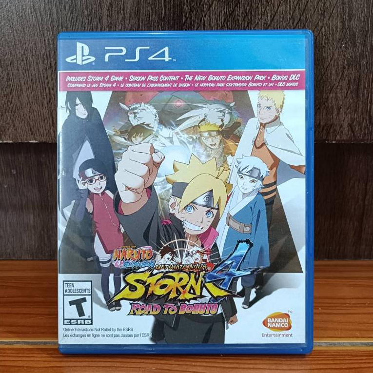 PS4 แผ่น ps4 Naruto Storm 4(มือ 2) | Shopee Thailand