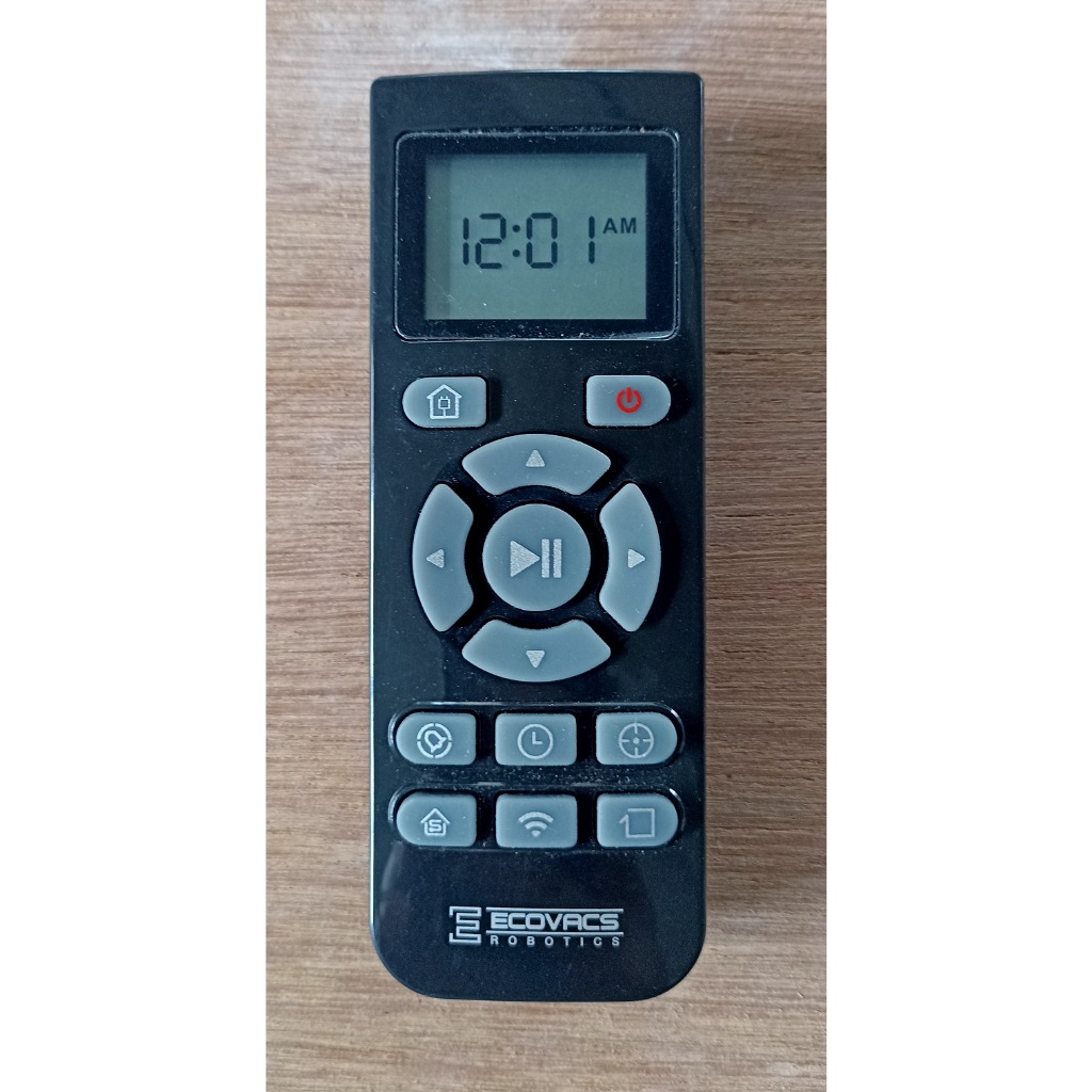 รีโมทควบคุมหุ่นยนต์ดูดฝุ่น Ecovacs RC1507 มือสองของแท้ สวยมาก99% ...